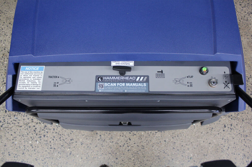 900SX Electric Walk-Behind Sweeper | Hammerhead Cleaning Equipment